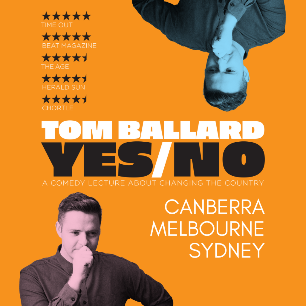 Official Website of Tom Ballard | Australian comedian & presenter